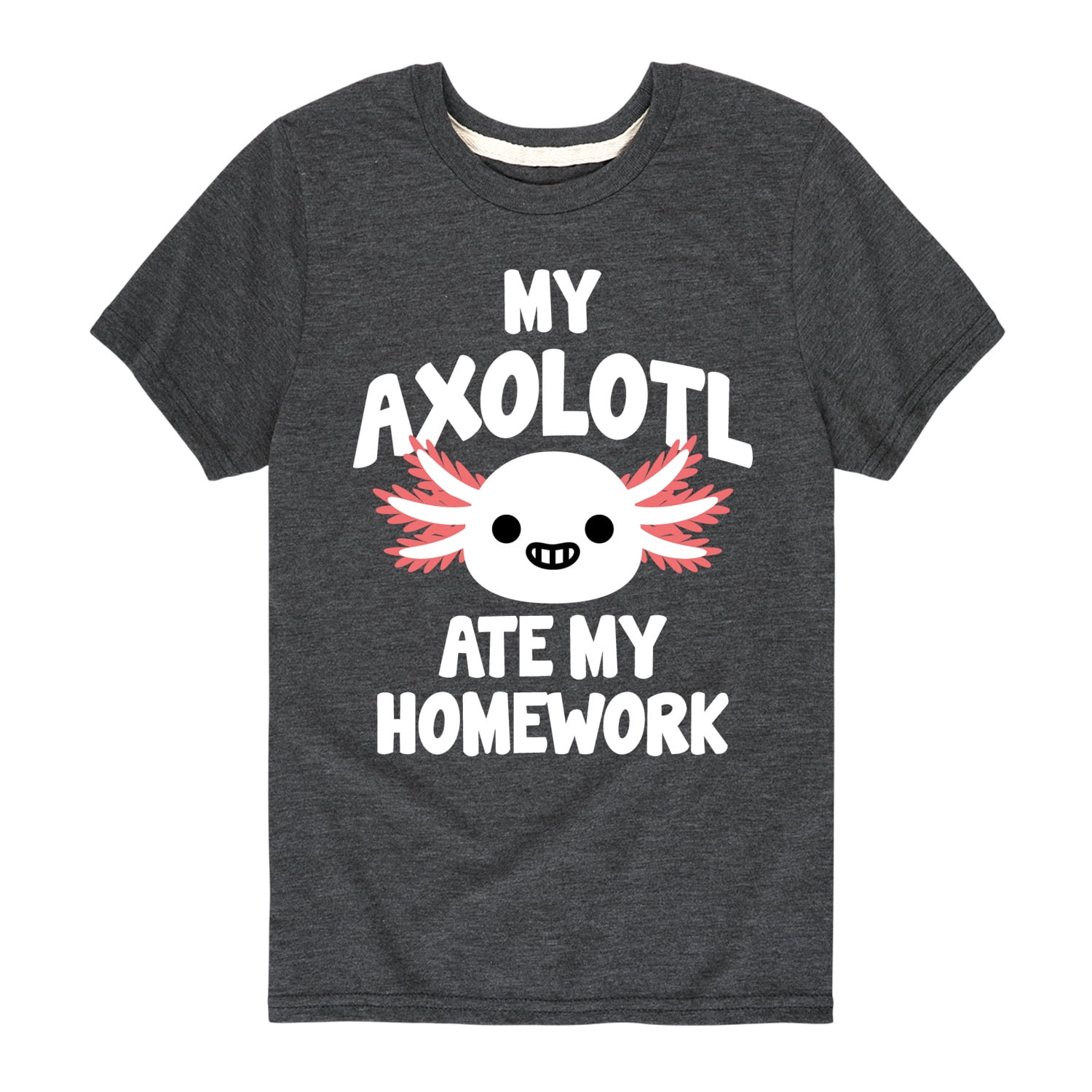 Instant Message - My Axolotl Ate My Homework - Toddler And Youth Short ...