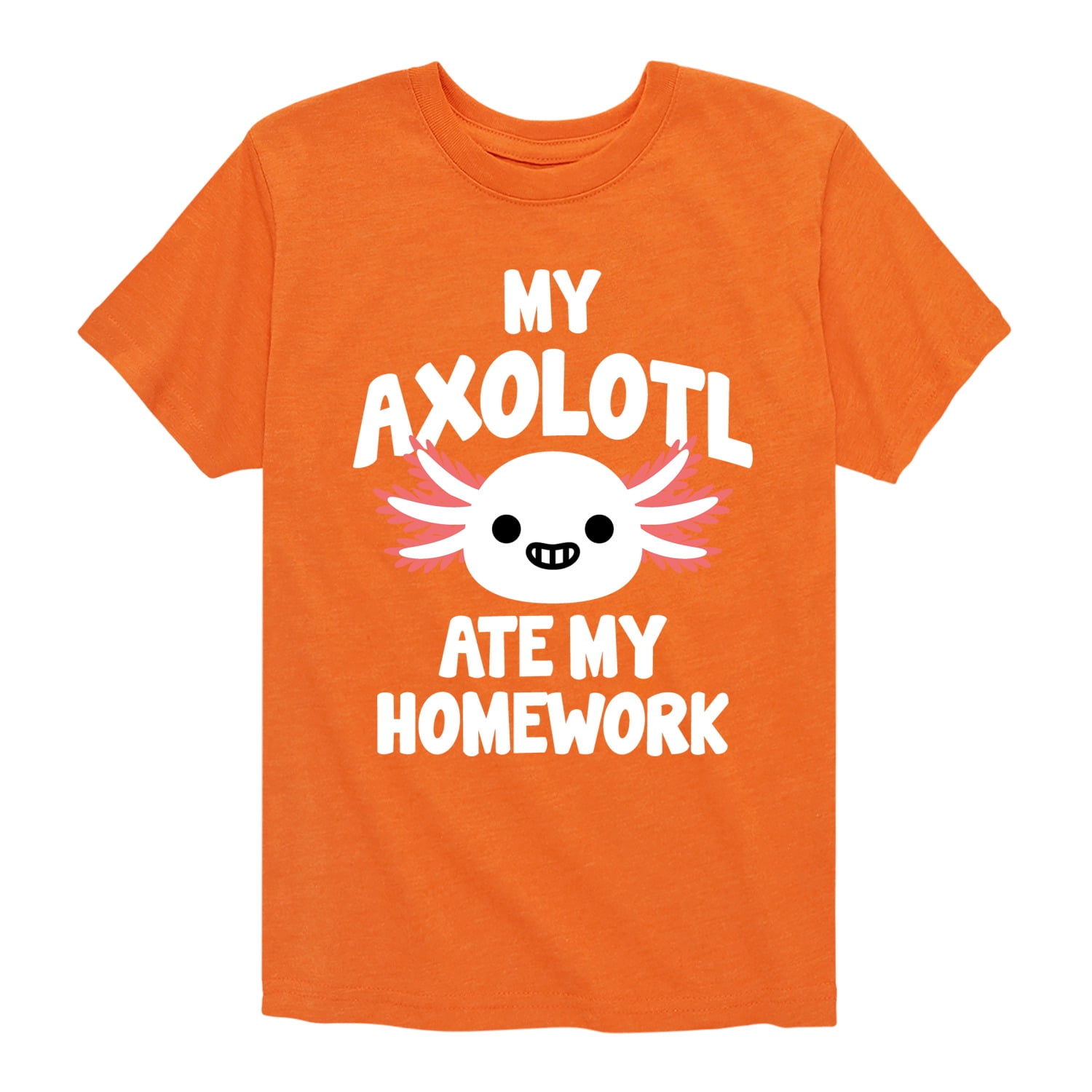 Instant Message - My Axolotl Ate My Homework - Toddler And Youth Short ...