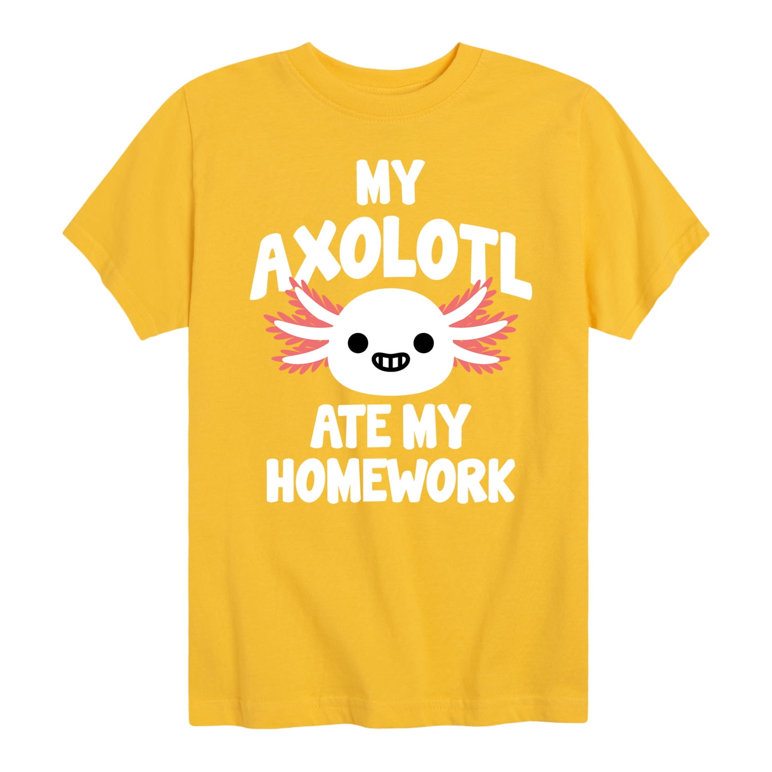 Instant Message - My Axolotl Ate My Homework - Toddler And Youth Short ...