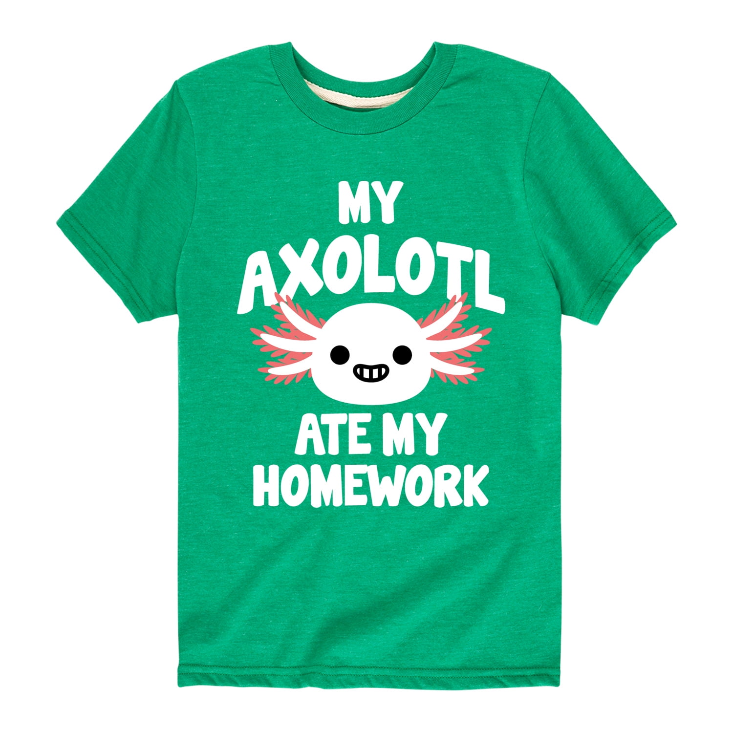 Instant Message - My Axolotl Ate My Homework - Toddler And Youth Short ...