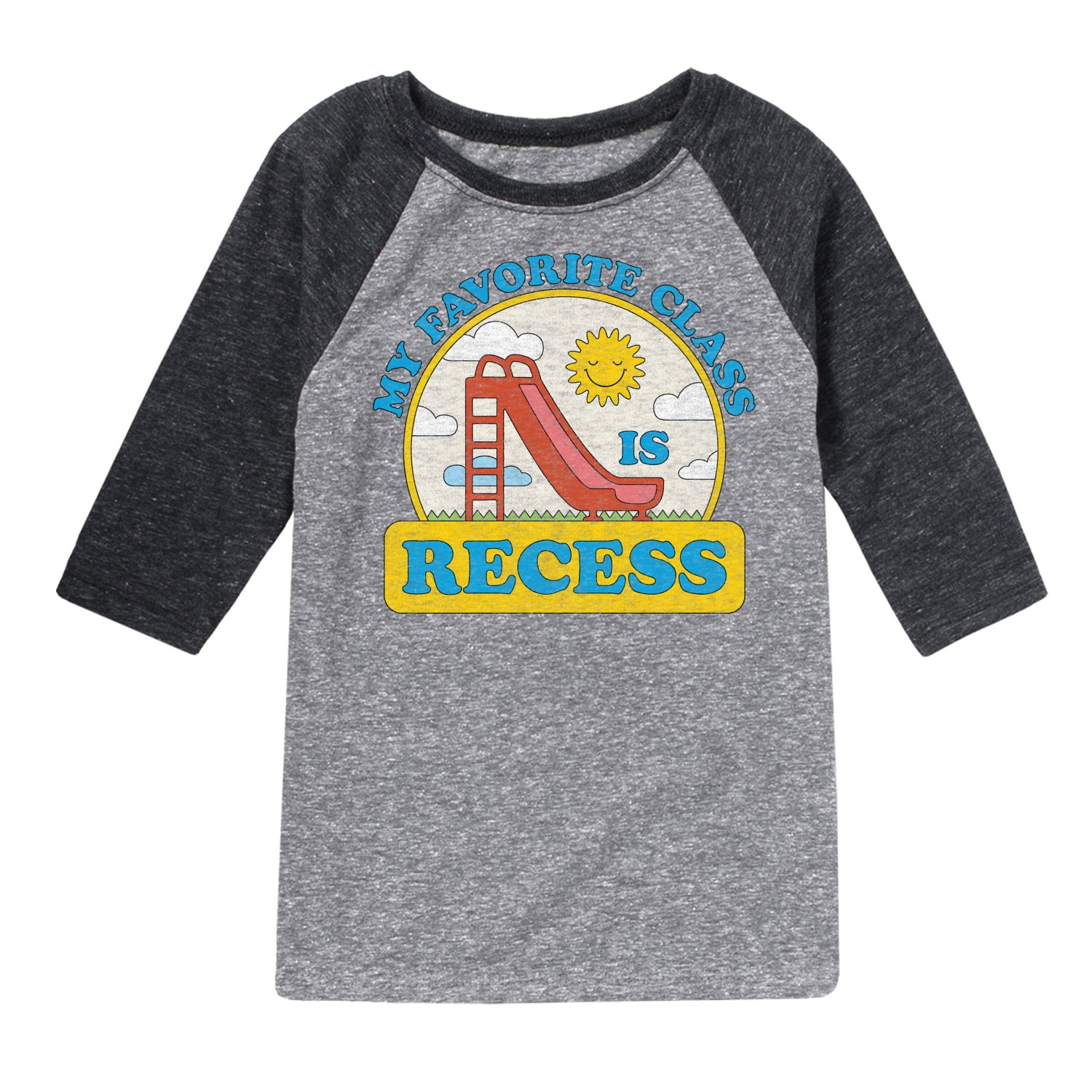 Instant Message - My Favorite Class Is Recess - Toddler & Youth Raglan ...