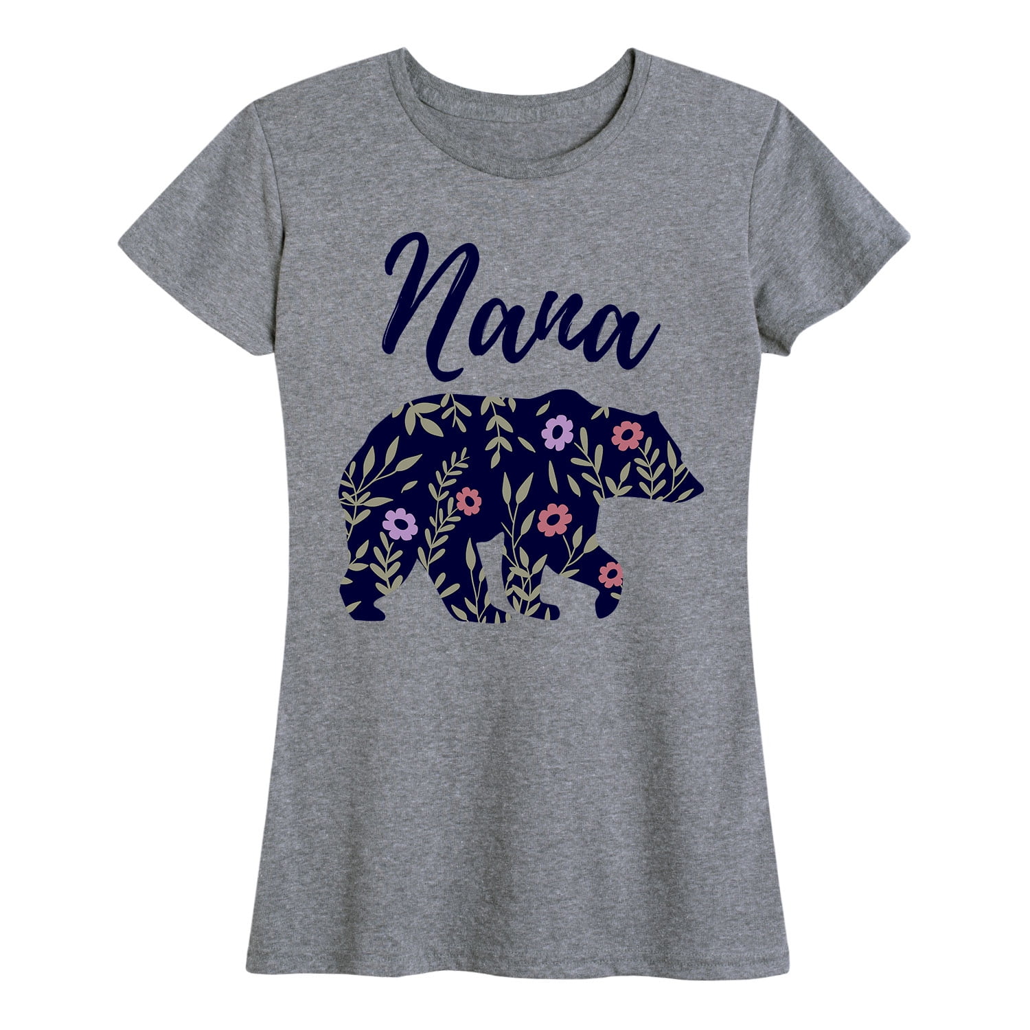Instant Message - Nana Bear - Women's Short Sleeve Graphic T-Shirt ...