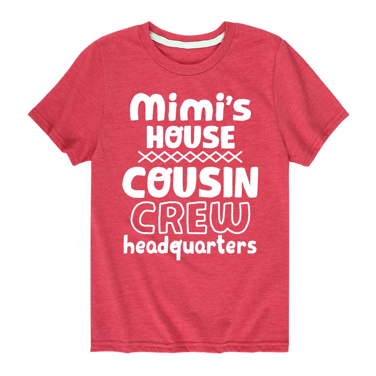 Instant Message - Nana's House Cousin Crew - Toddler And Youth Short Sleeve Graphic T-Shirt ...