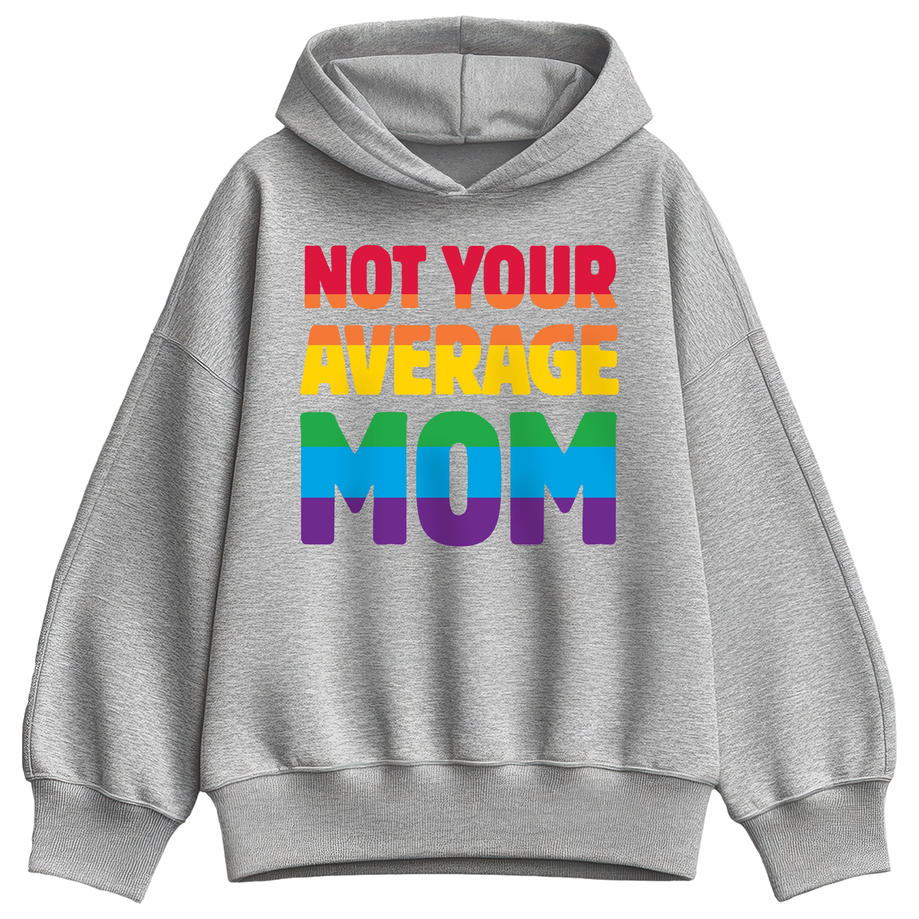 Instant Message - Not Your Average Mom - Women's Oversized Fleece ...
