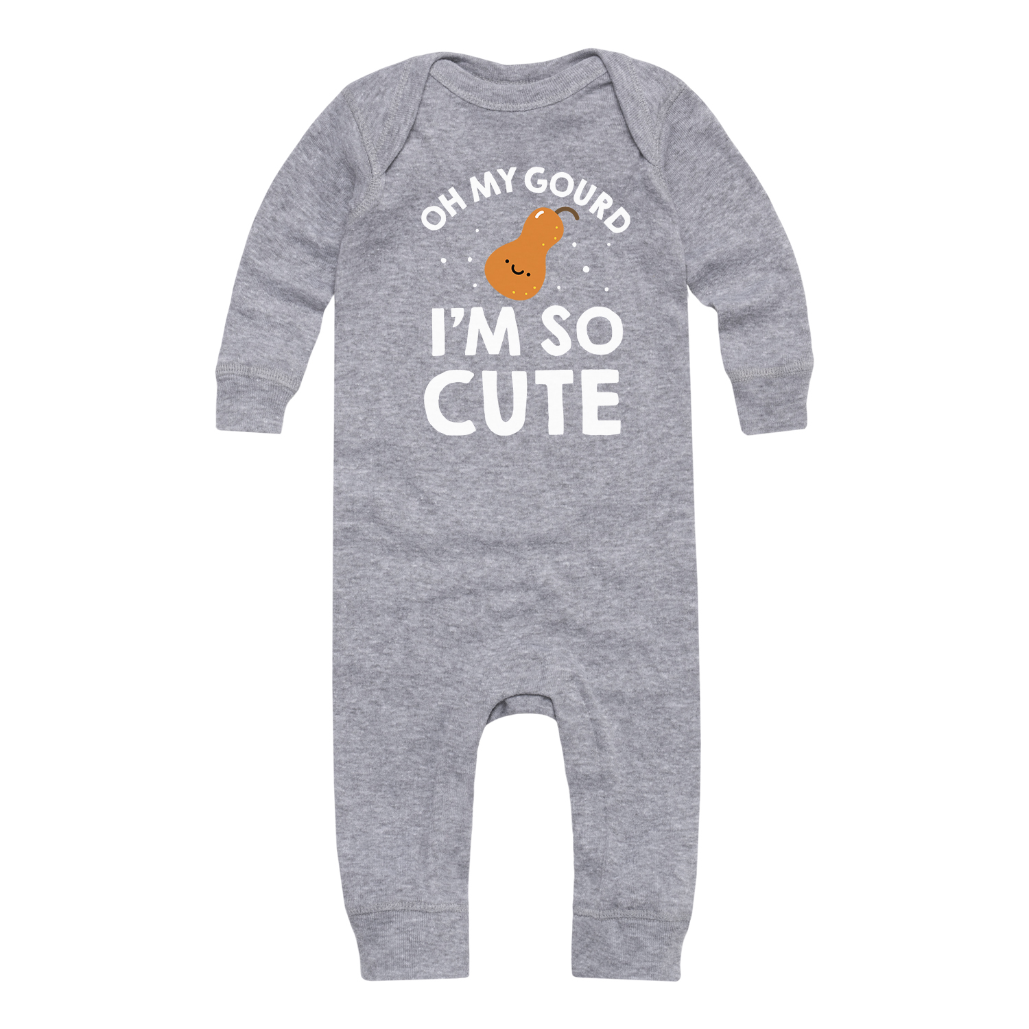 Instant Message - Oh My Gourd - Long Legged Bodysuit - Walmart.com