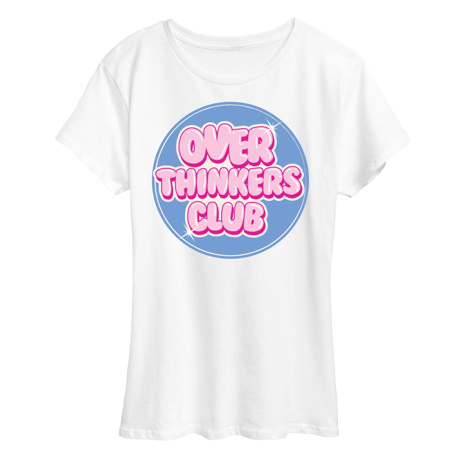 Instant Message - Over Thinkers Club - Women's Short Sleeve Graphic T ...
