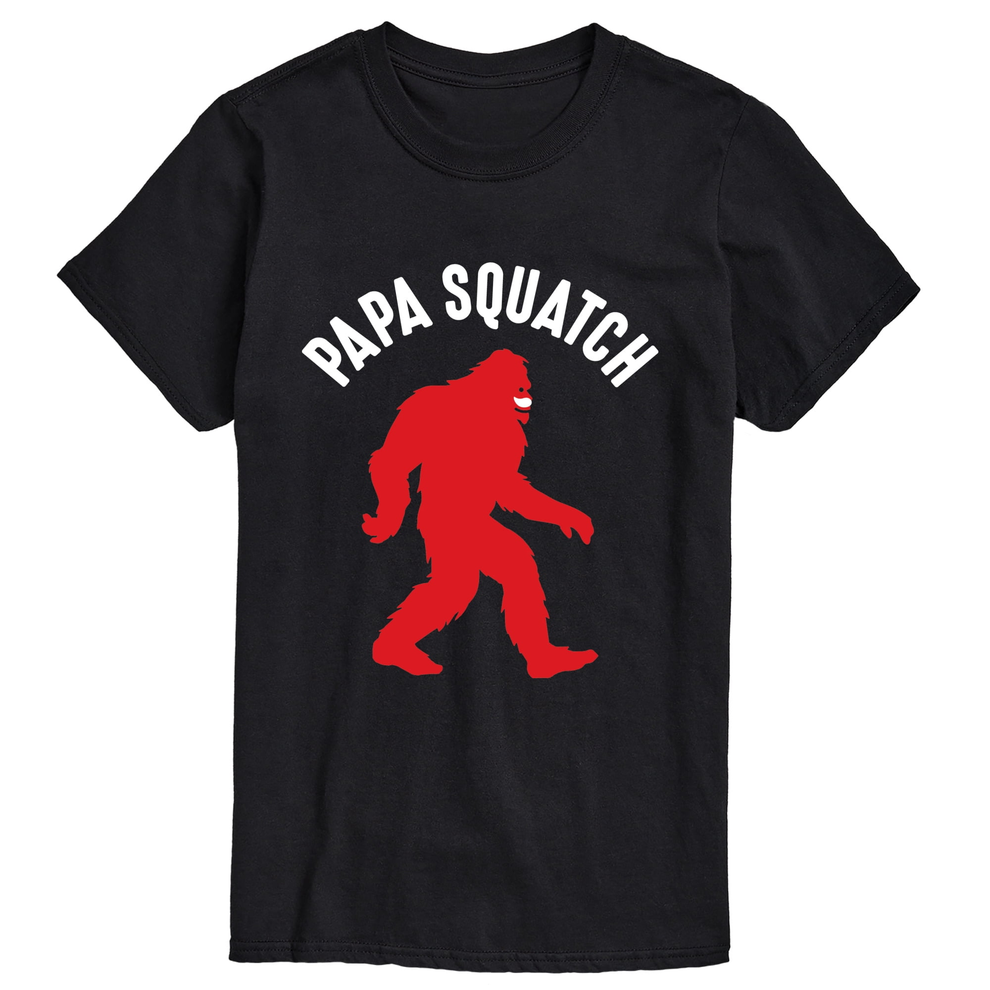 Instant Message - Papa Squatch - Men's Short Sleeve Graphic T-Shirt ...