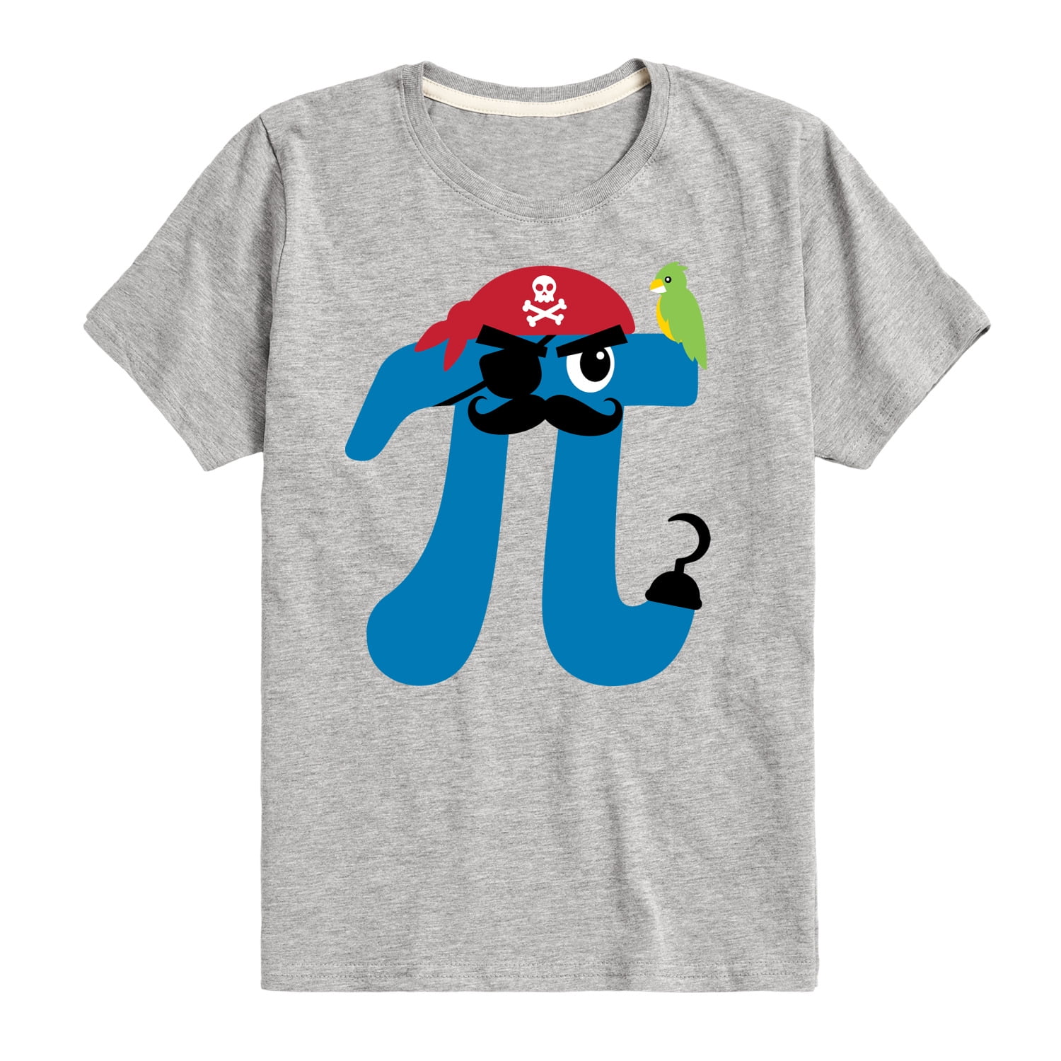 Instant Message - Pirate Pi Symbol - Toddler & Youth Short Sleeve ...