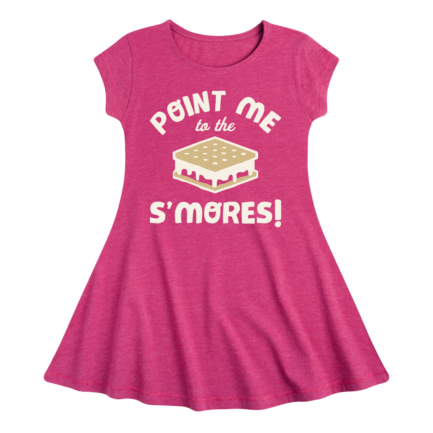 Instant Message - Point Me To The Smores - Toddler & Youth Girls Fit ...