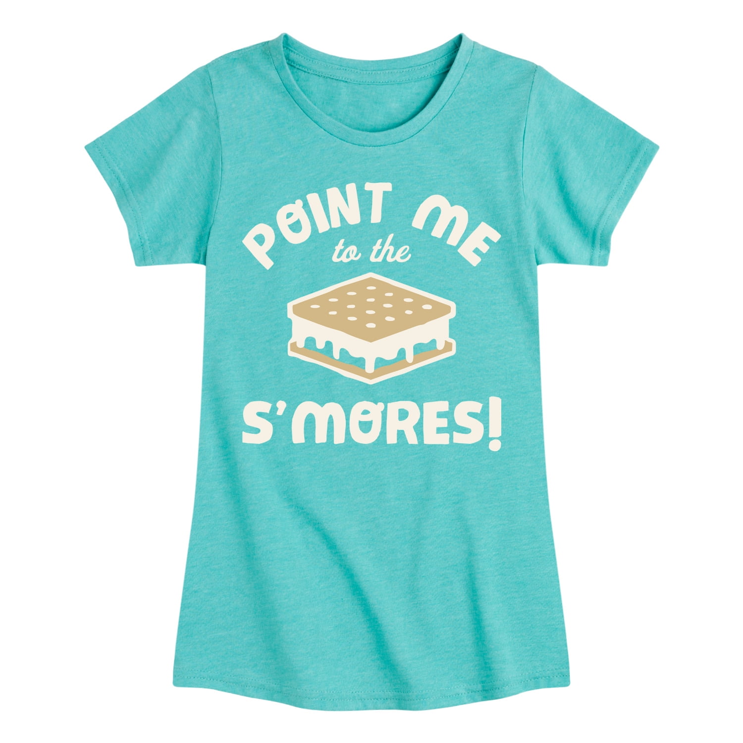 Instant Message - Point Me To The Smores - Toddler & Youth Girls Short ...