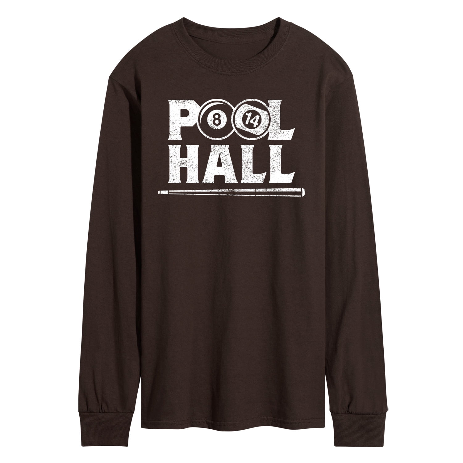 Instant Message - Pool Hall - Men's Long Sleeve Graphic T-Shirt ...
