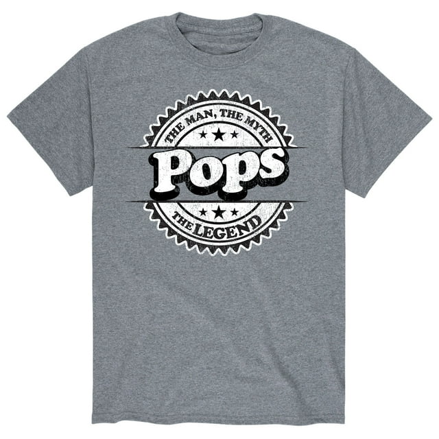 Instant Message - Pops The Man The Myth The Legend - Men's Short Sleeve ...
