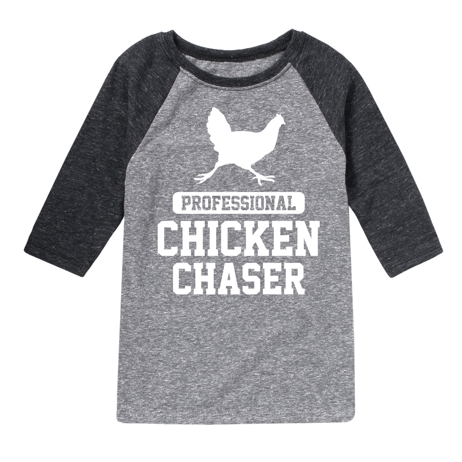 Instant Message - Professional Chicken Chaser - Toddler & Youth Raglan ...