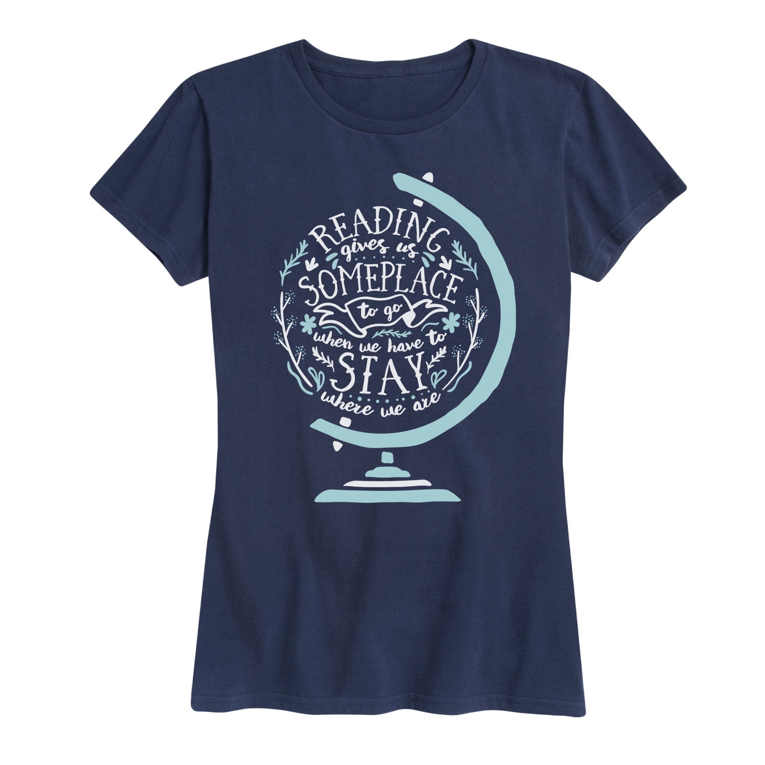 Instant Message - Reading Gives us Someplace - Women's Short Sleeve ...