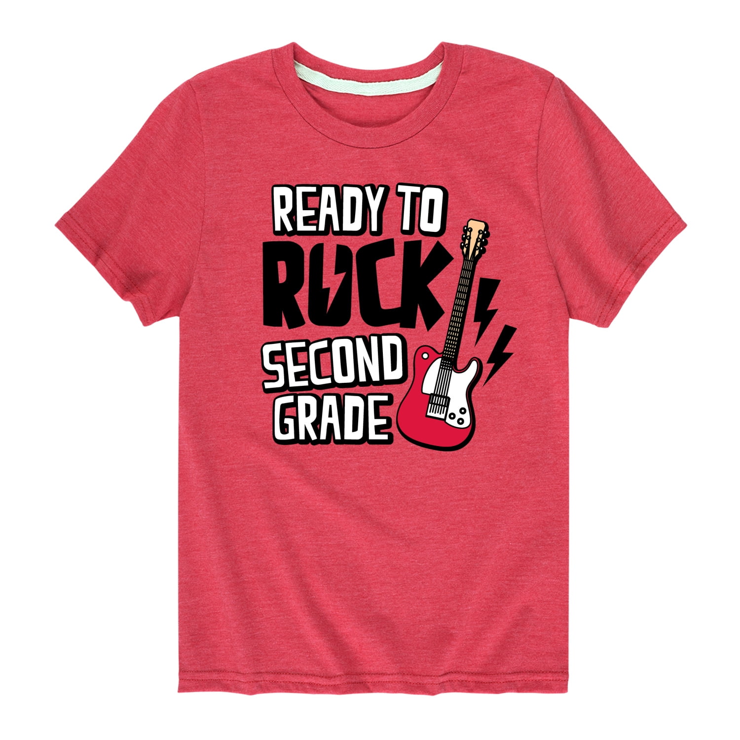 Instant Message - Ready To Rock Second Grade - Toddler & Youth Short ...
