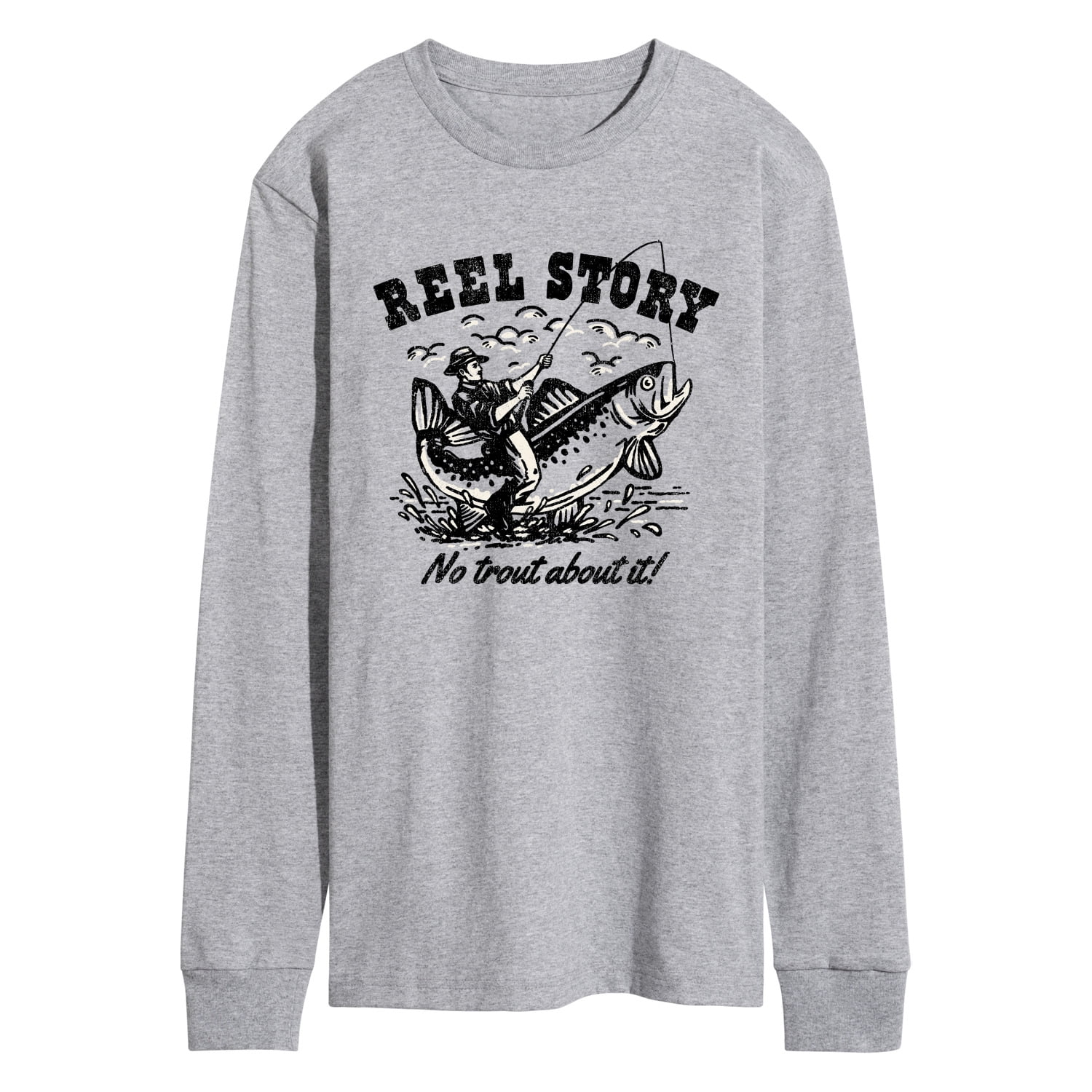 Instant Message - Reel Story - Men's Long Sleeve Graphic T-Shirt ...