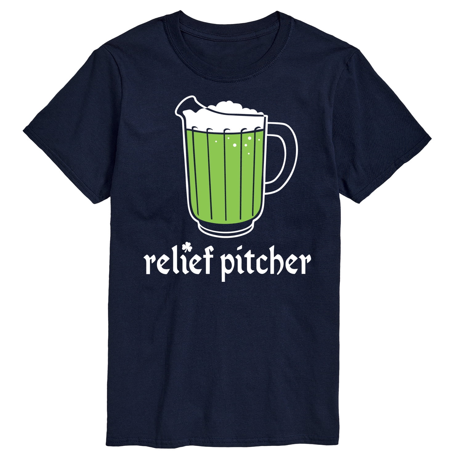 Instant Message - Relief Pitcher Green Beer - Men's Short Sleeve ...