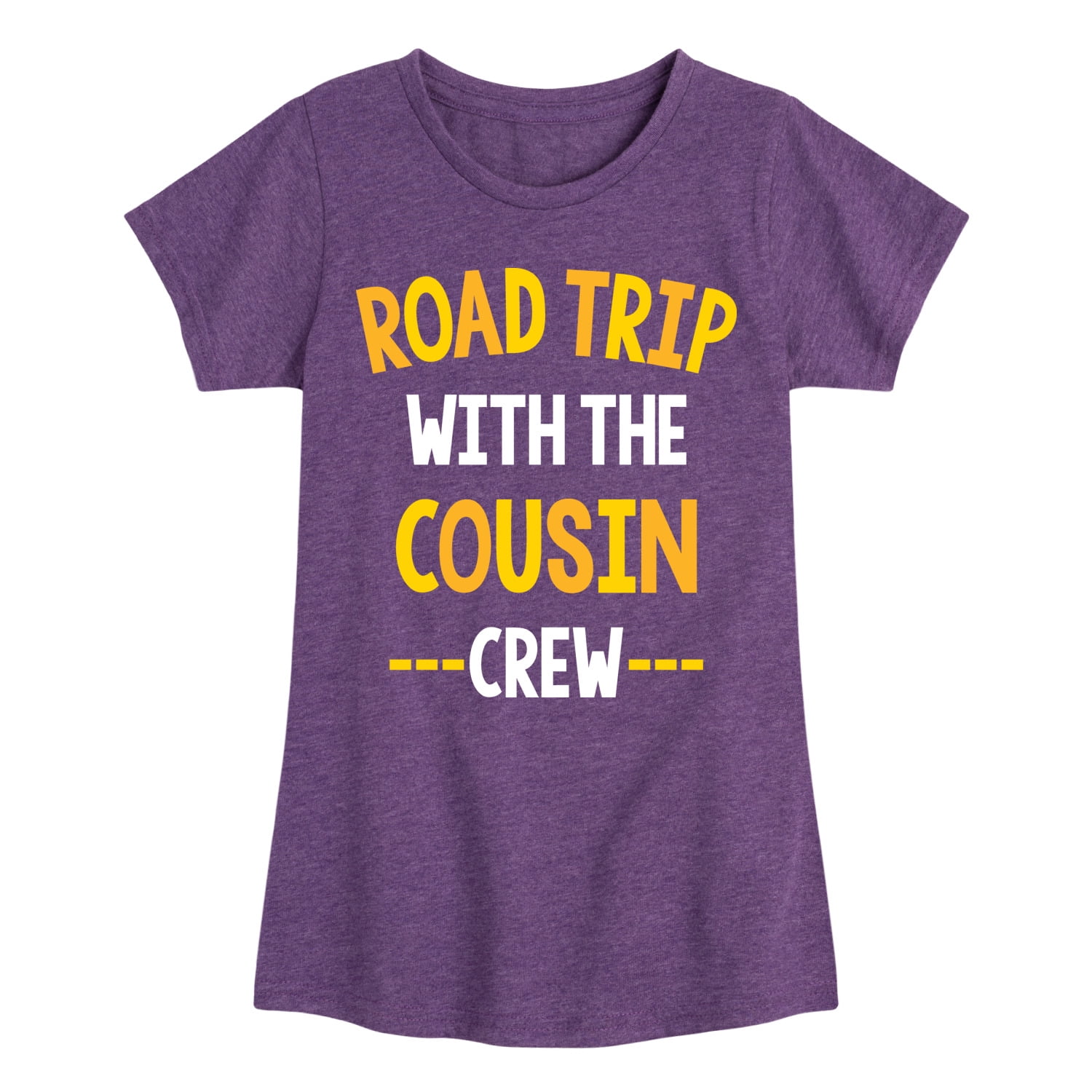 Instant Message - Road Trip With The Cousin Crew - Toddler & Youth Girls Short Sleeve Graphic T ...