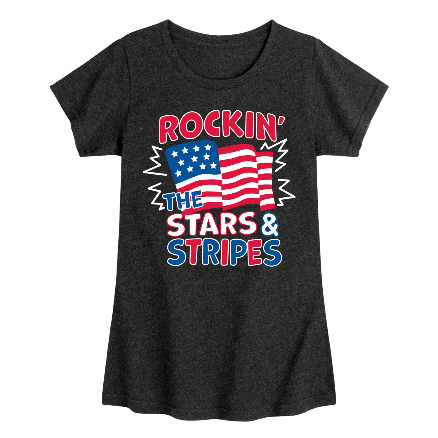 Instant Message - Rockin The Stars And Stripes - Toddler & Youth Girls ...
