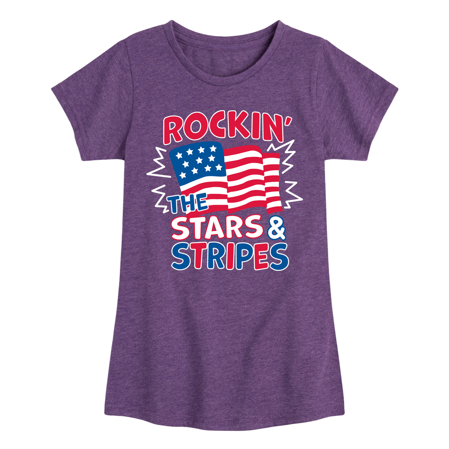 Instant Message - Rockin The Stars And Stripes - Toddler & Youth Girls ...