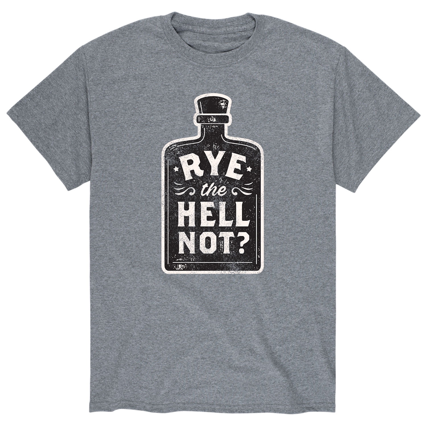 Instant Message - Rye The Hell Not - Men's Short Sleeve Graphic T-Shirt ...