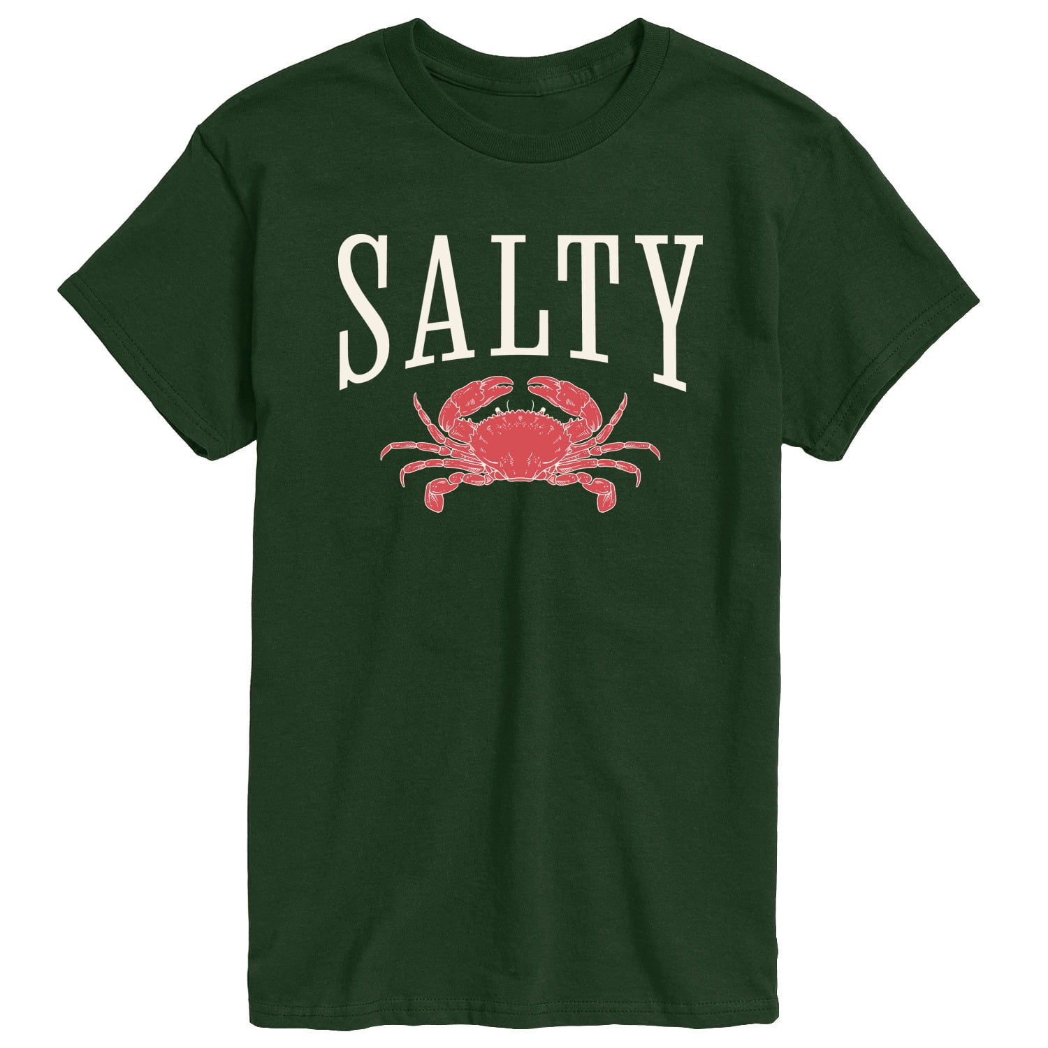 Instant Message - Salty Crab - Men's Short Sleeve Graphic T-Shirt ...