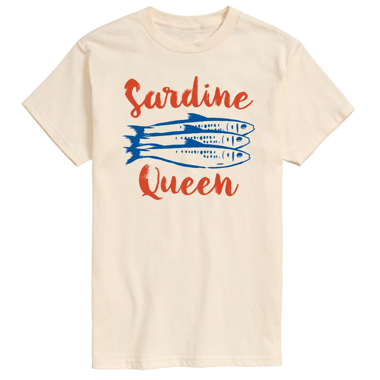 Instant Message - Sardine Queen - Men's Short Sleeve Graphic T-Shirt ...