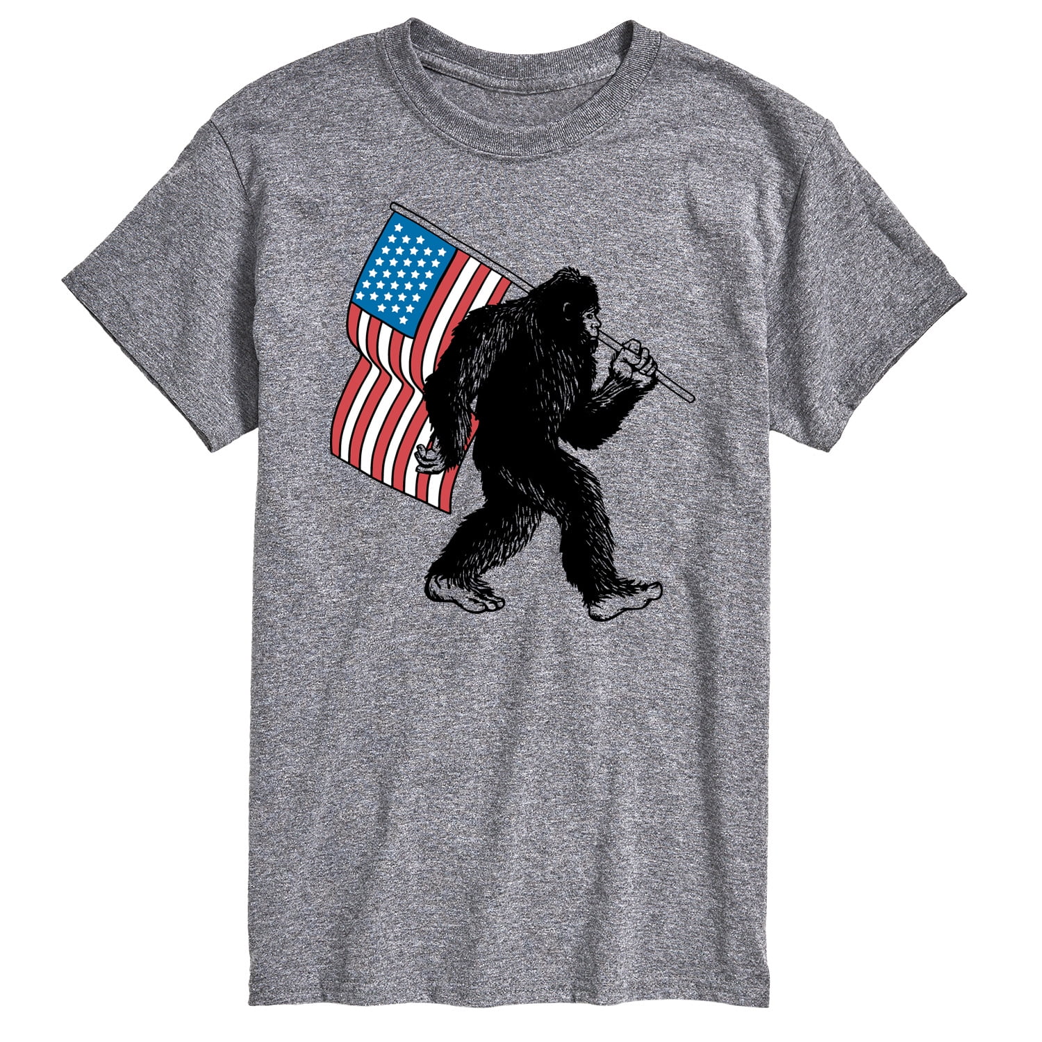 Instant Message - Sasquatch USA - Men's Short Sleeve Graphic T-Shirt ...