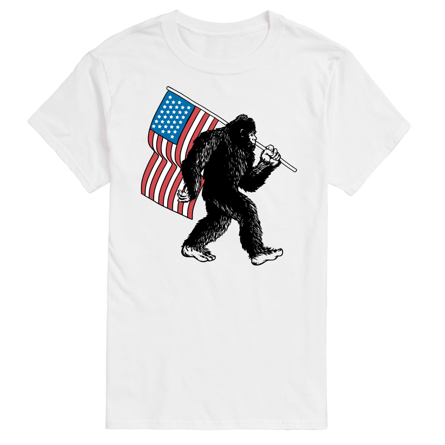 Instant Message - Sasquatch USA - Men's Short Sleeve Graphic T-Shirt ...
