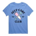 Instant Message - Self Care Club - Youth Boys Short Sleeve Graphic T ...