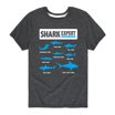 Kids' Shark Hierarchy T Shirt Funny Youth Sharks Shirt I Love Sharks ...