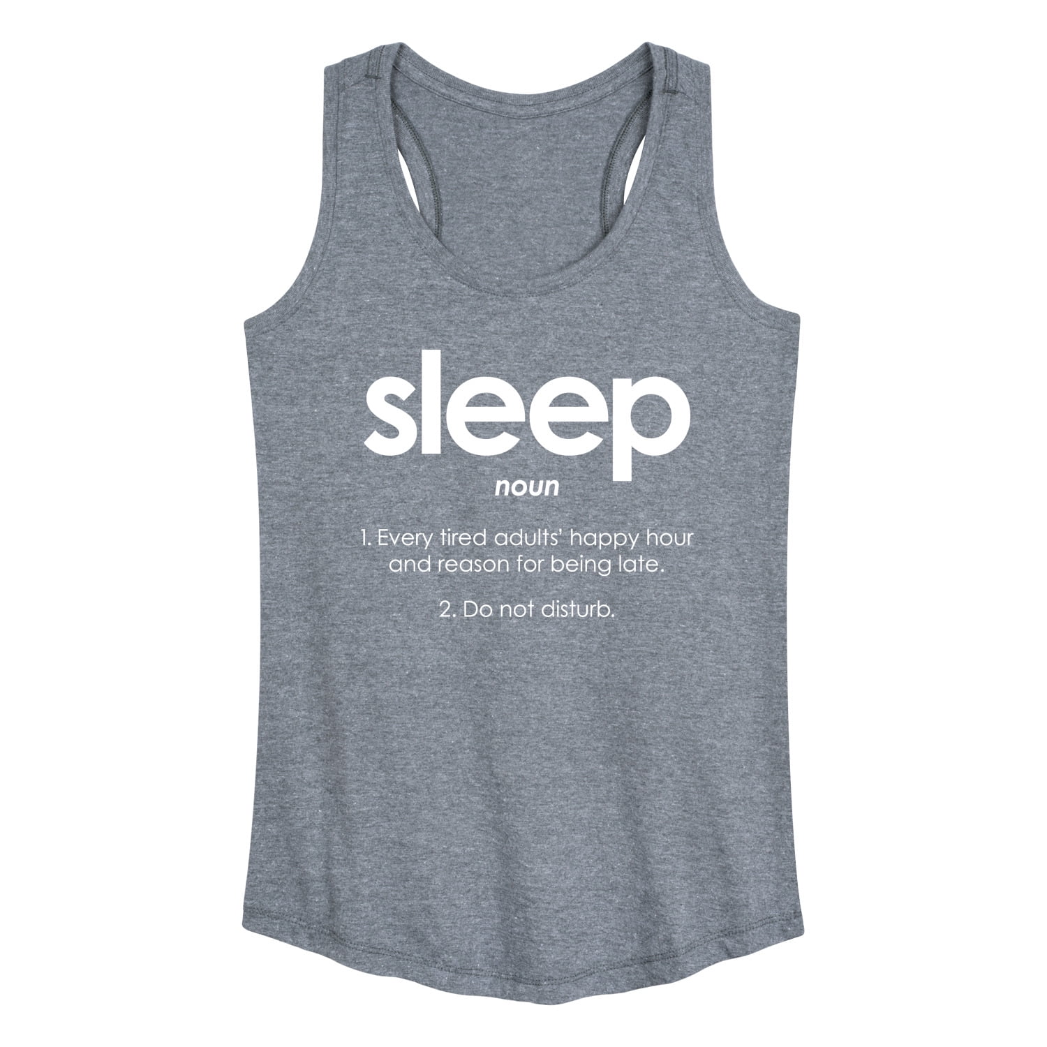 Instant Message - Sleep Definition - Women's Racerback Tank Top ...
