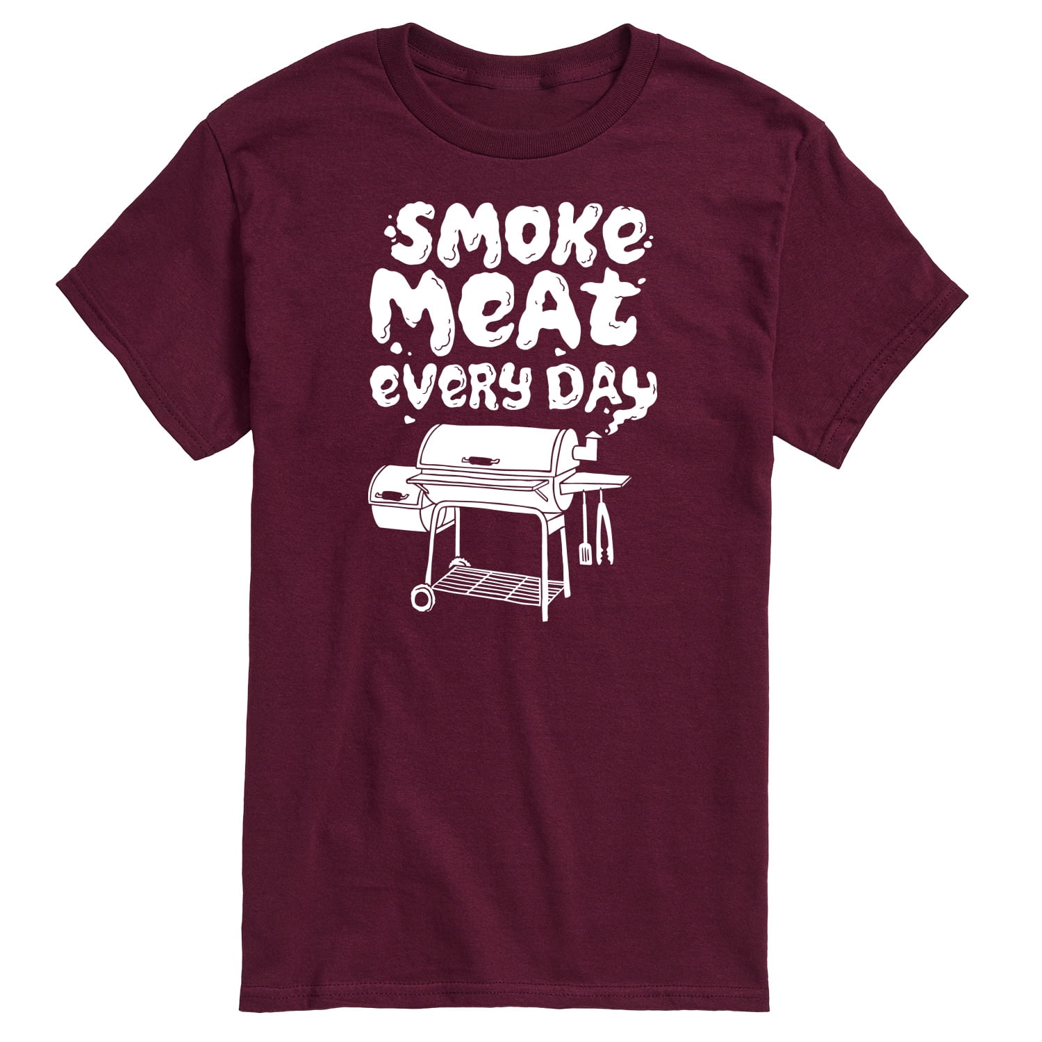 Instant Message - Smoke Meat Every Day - Men's Short Sleeve Graphic T ...