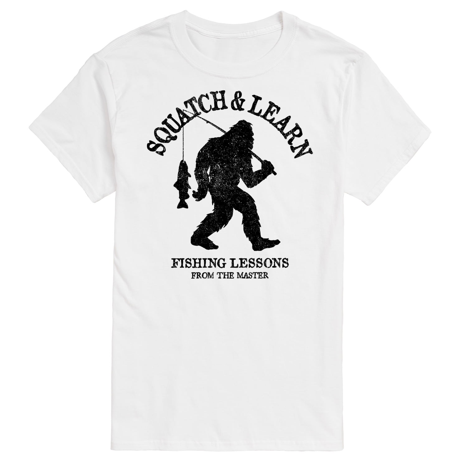 Instant Message - Squatch And Learn - Men's Short Sleeve Graphic T ...
