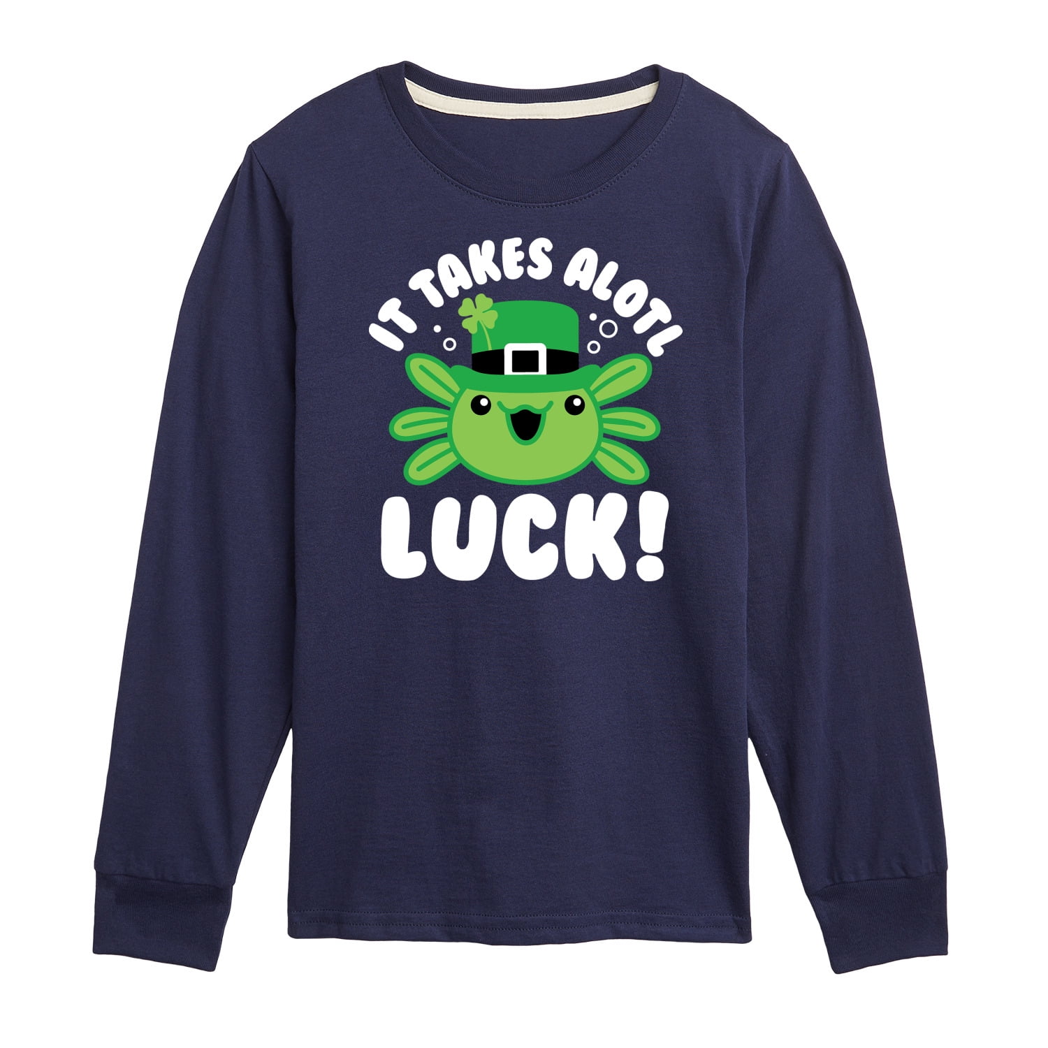 Instant Message - St. Patrick's Day - It Takes Alotl Luck - Axolotl ...