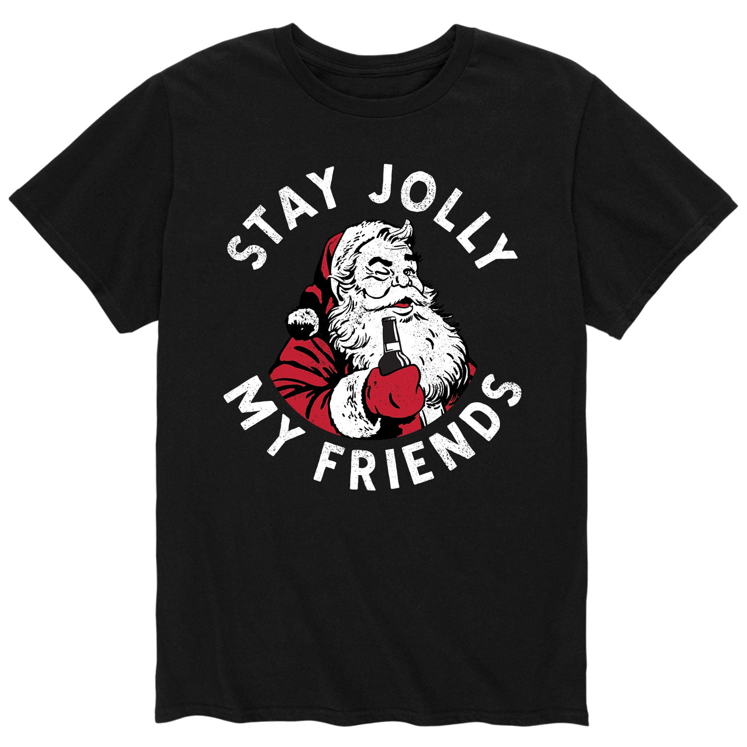 Instant Message - Stay Jolly My Friends - Men's Short Sleeve Graphic T ...