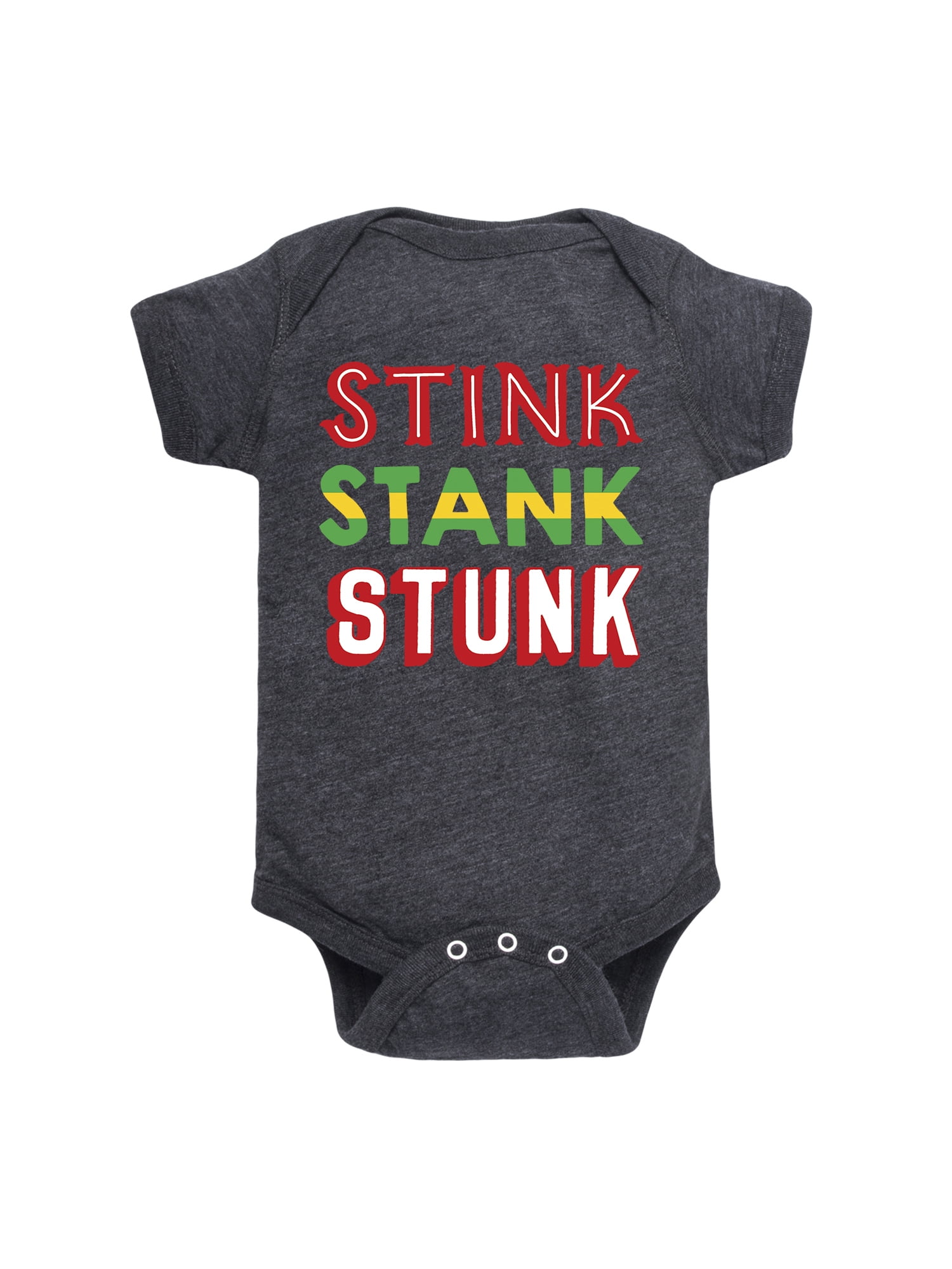 Instant Message - Stink Stank Stunk - Infant Baby One Piece - Walmart.com