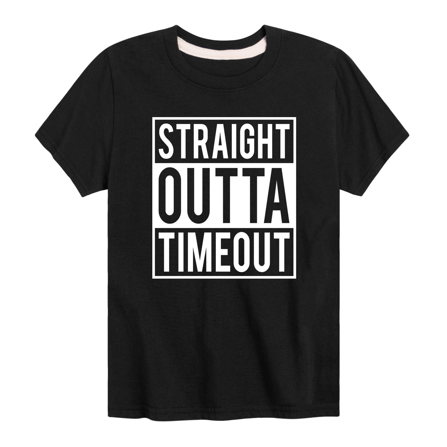 Instant Message - Straight Outta Timeout - Toddler And Youth Short ...
