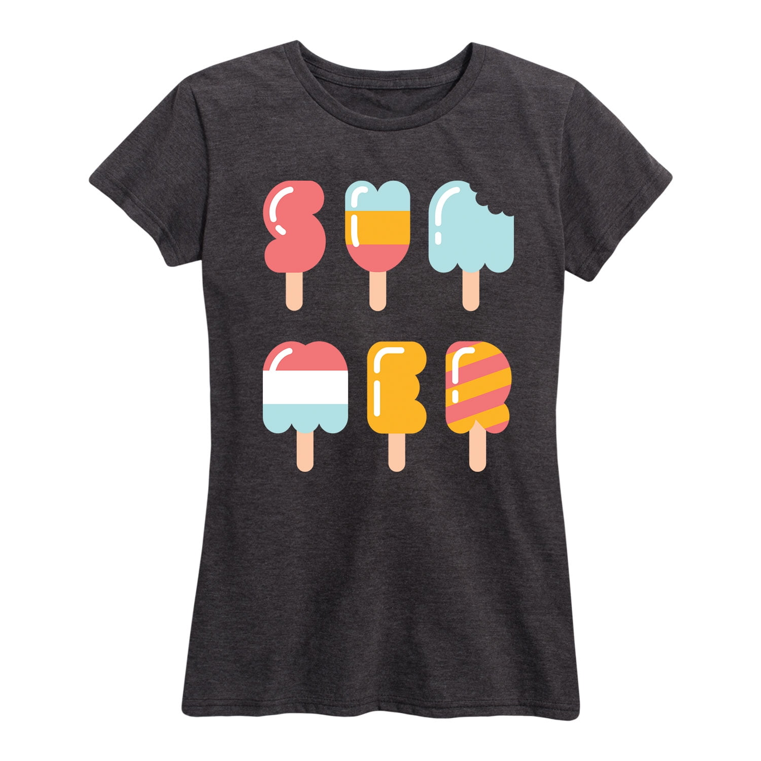 Instant Message - Summer Popsicles - Women's Short Sleeve Graphic T ...