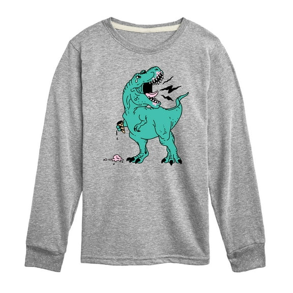 Instant Message - Skull Ice Cream - Youth Boys Short Sleeve Graphic T ...