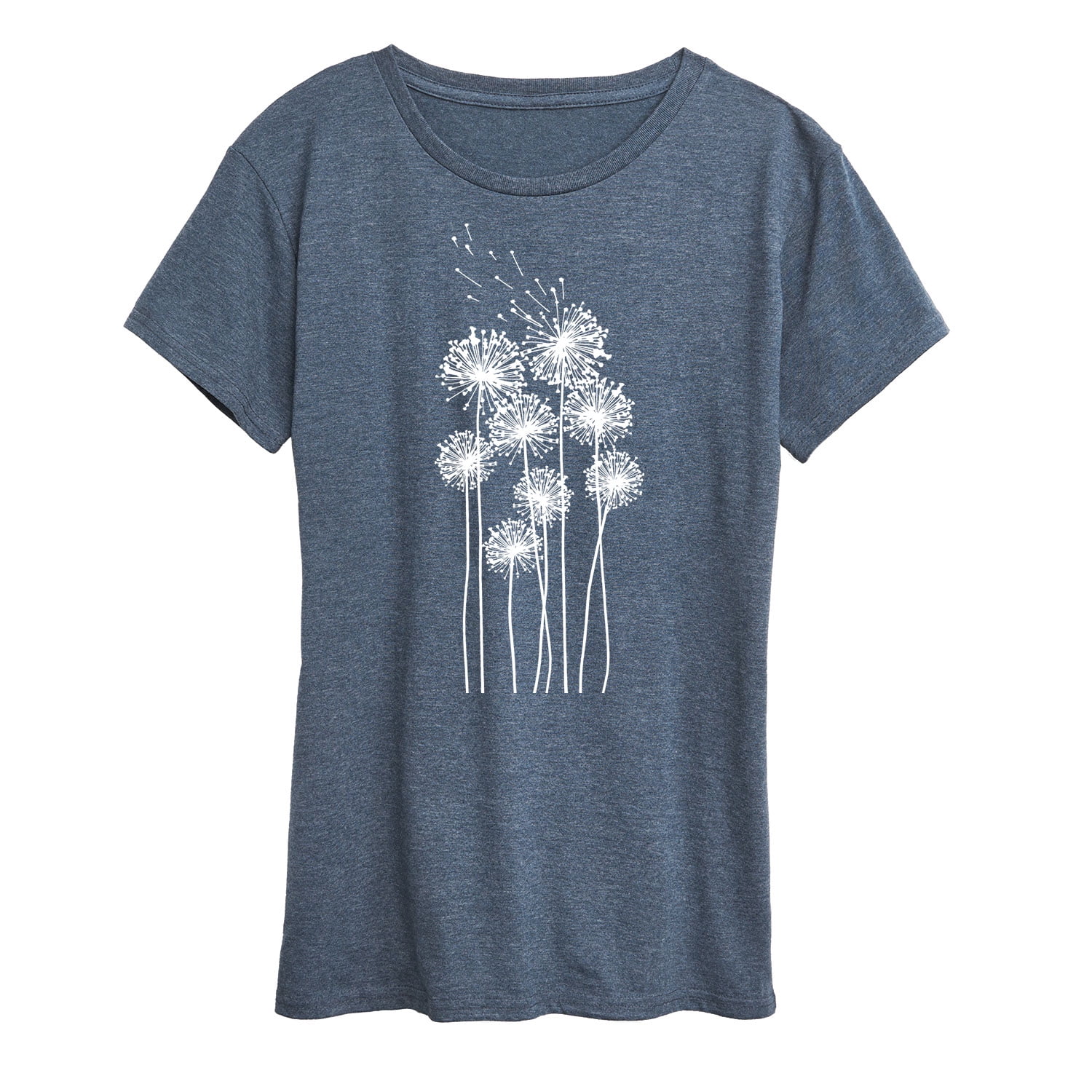 Instant Message - Tall Dandelions - Women's Short Sleeve Graphic T ...