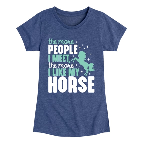 Instant Message - The More People I Meet, The More I Like My Horse ...