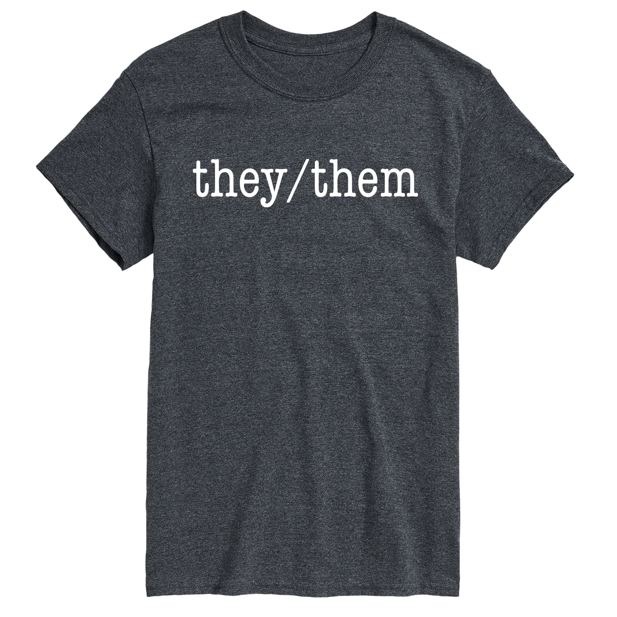 Instant Message - They Them Pronouns - Men's Short Sleeve Graphic T ...