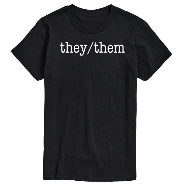Instant Message - They Them Pronouns - LGBT Pride - Men's Short Sleeve ...
