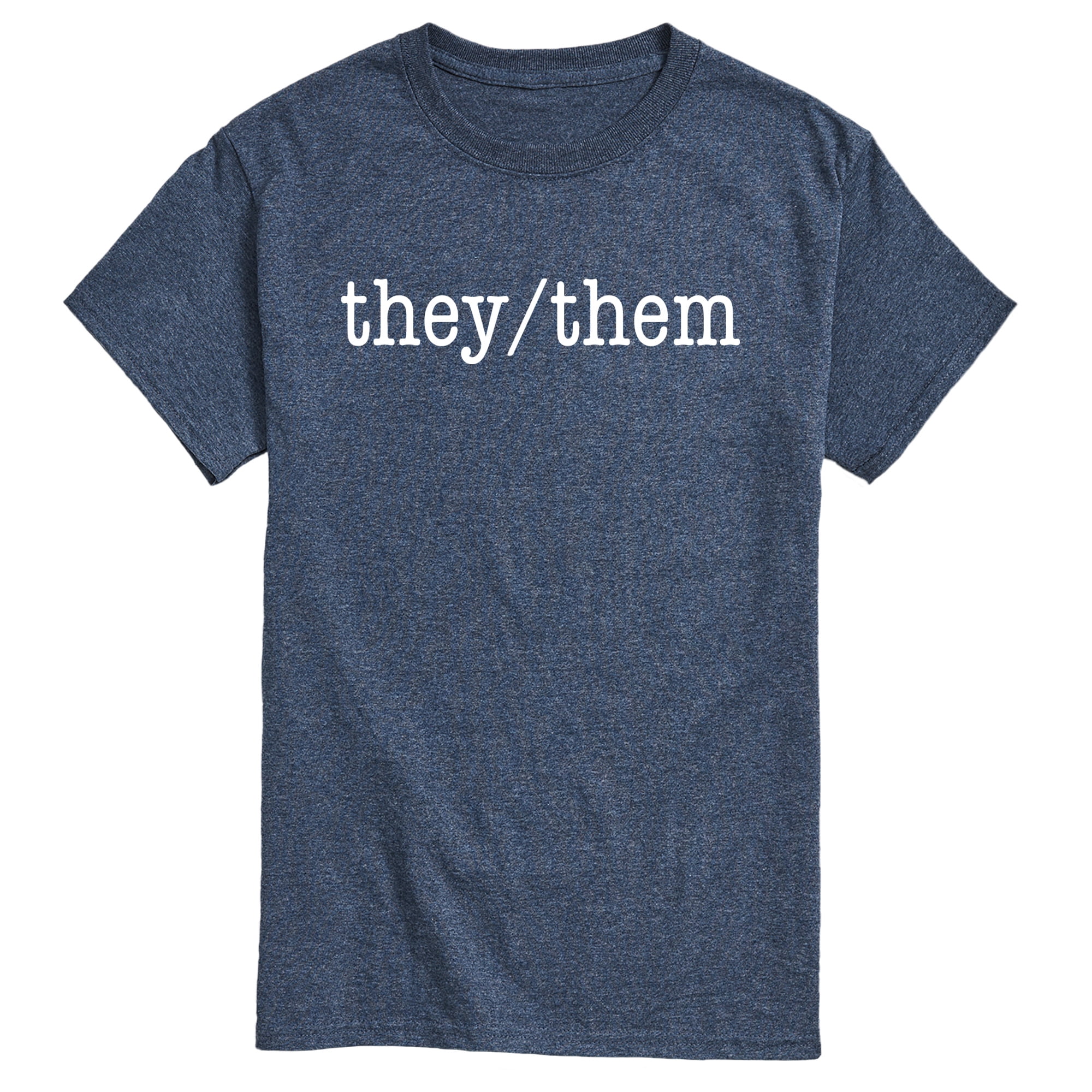 Instant Message - They Them Pronouns - Men's Short Sleeve Graphic T ...