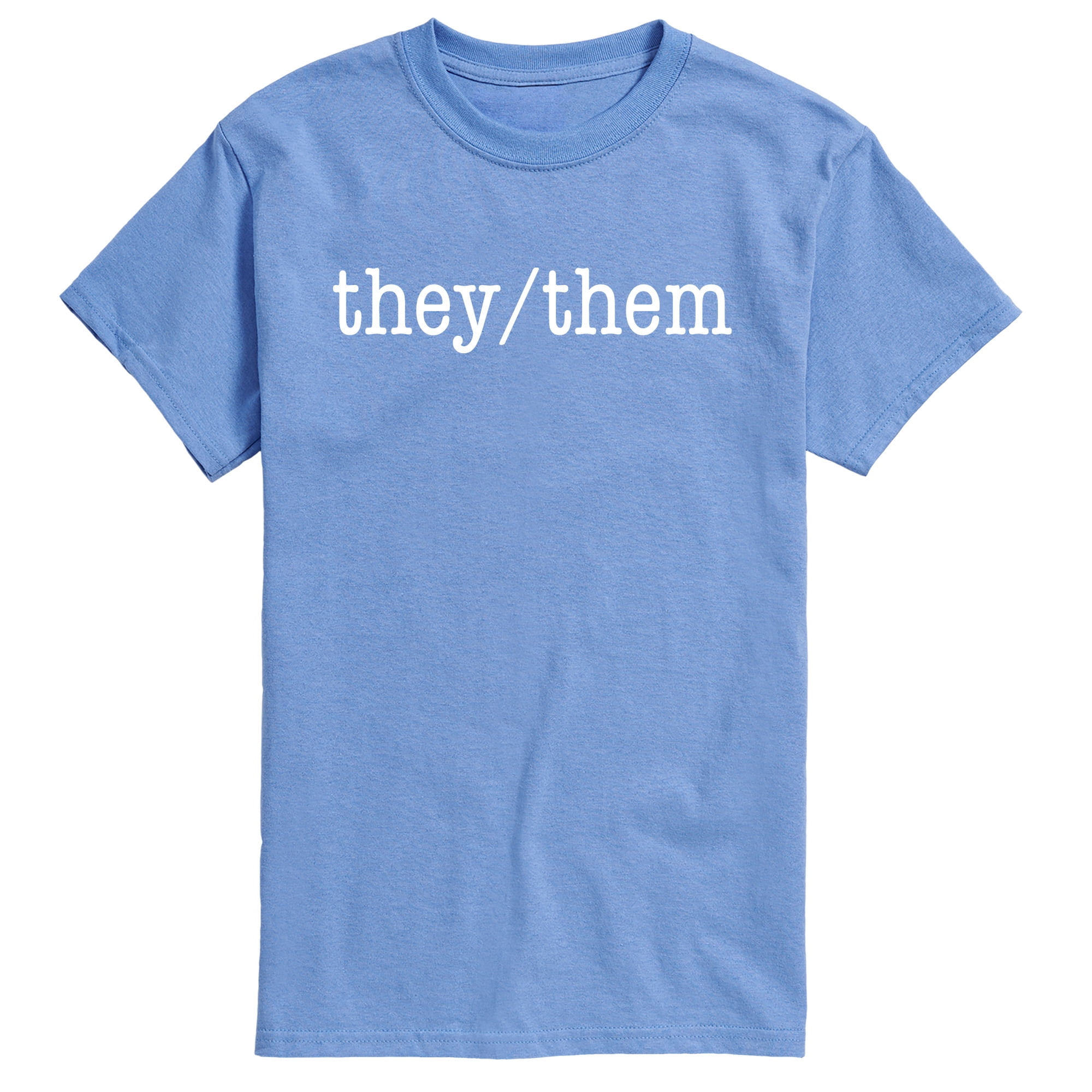 Instant Message - They Them Pronouns - Men's Short Sleeve Graphic T ...