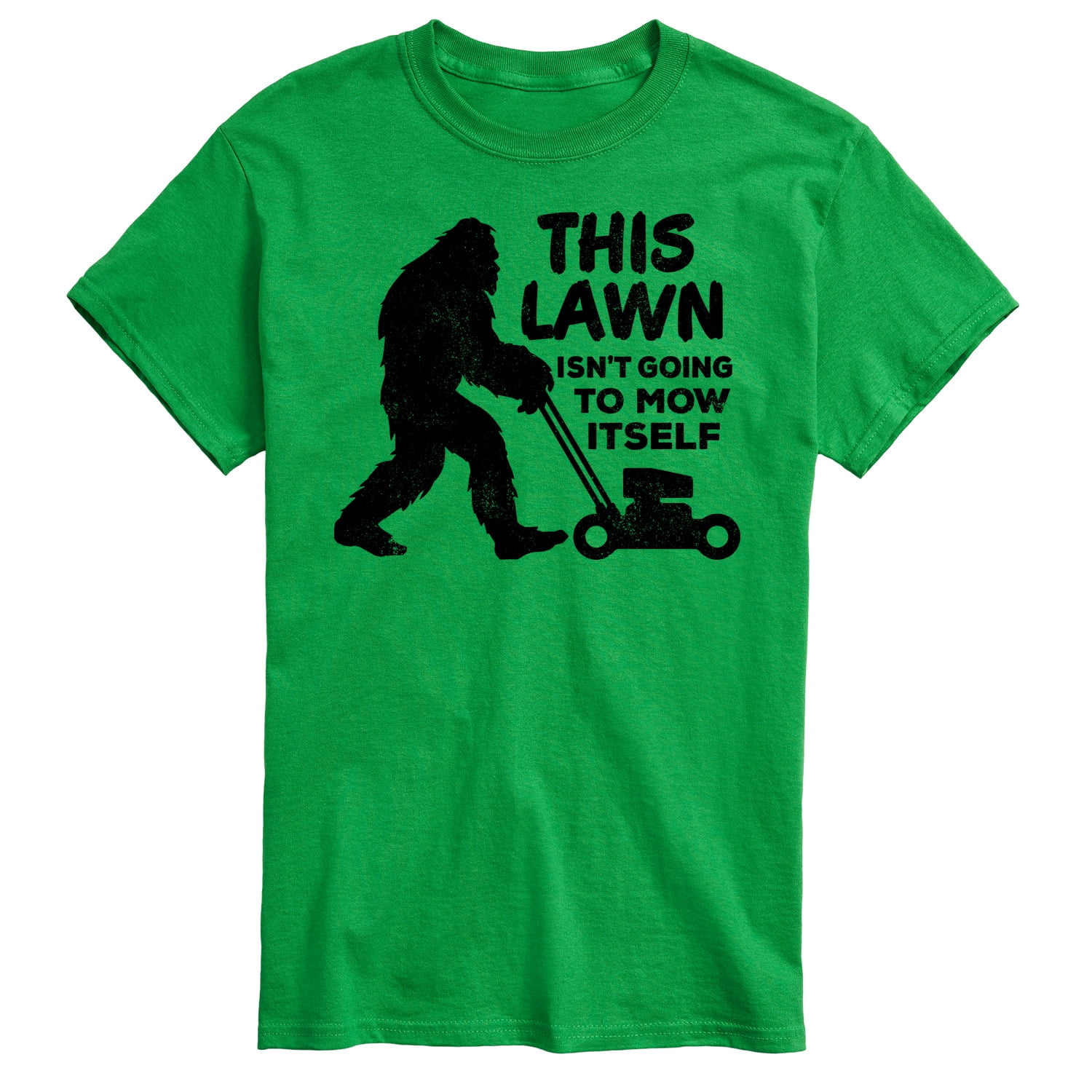 Instant Message - This Lawn Sasquatch - Men's Short Sleeve Graphic T ...