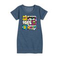 Instant Message - Throwback Pattern - Toddler & Youth Girls Fleece ...