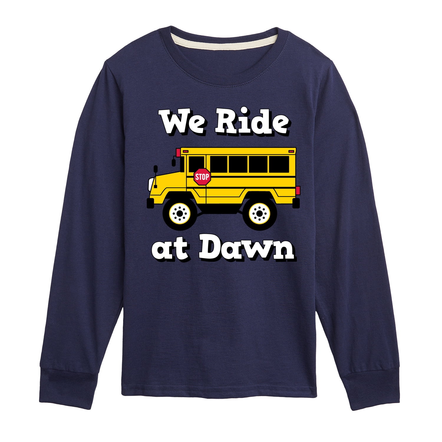 Instant Message - Transportation - We Ride At Dawn School Bus - Toddler ...