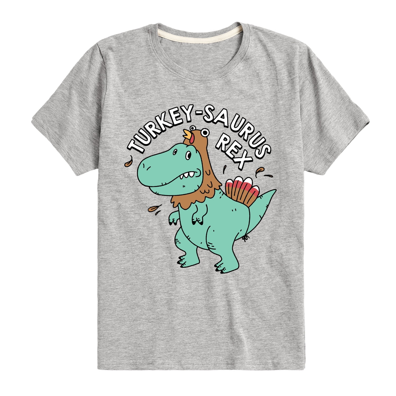Instant Message - Turkeysaurus Rex - Toddler & Youth Short Sleeve ...